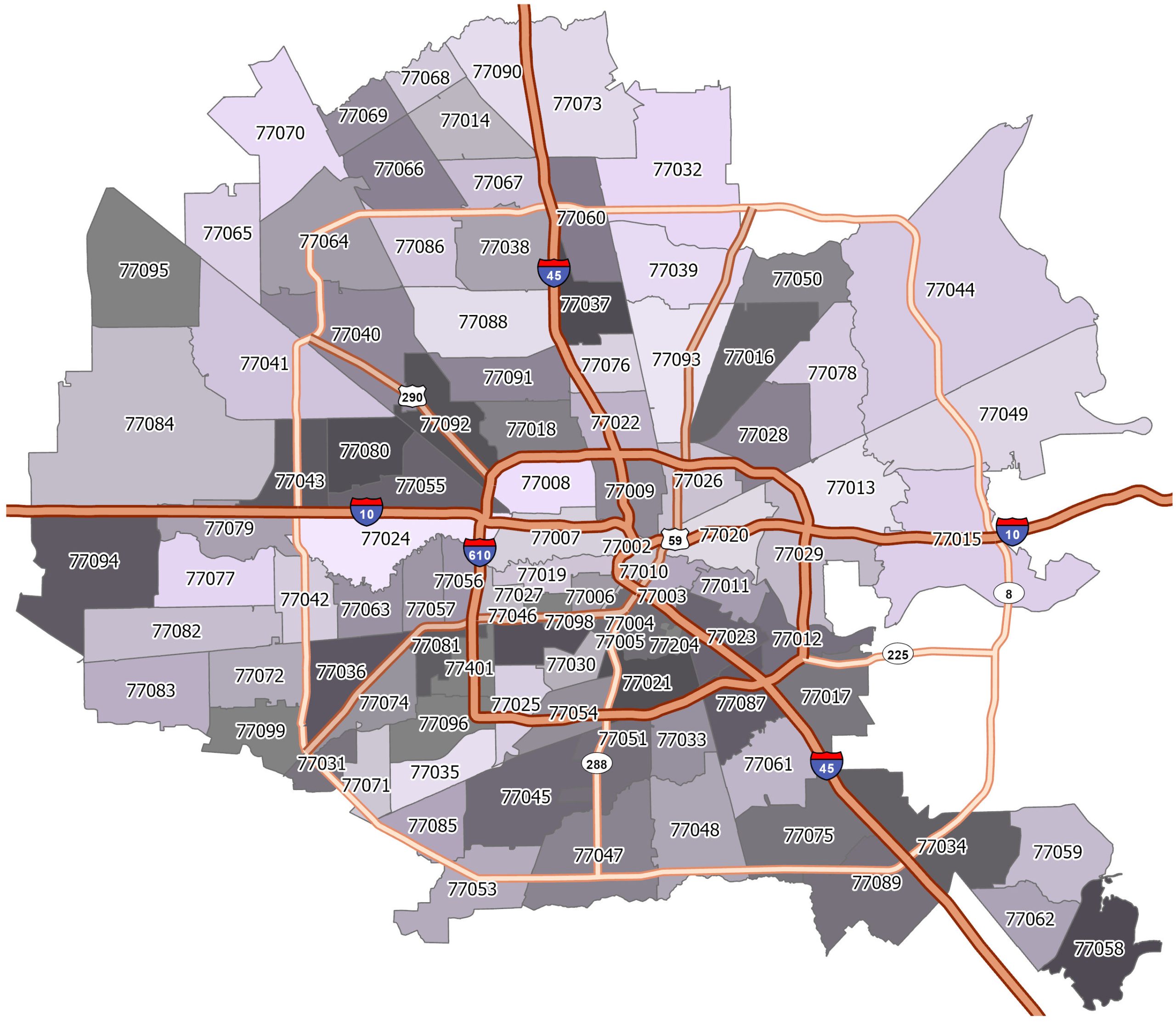 Complete Houston Zip Code Guide - Powerful Email Solutions