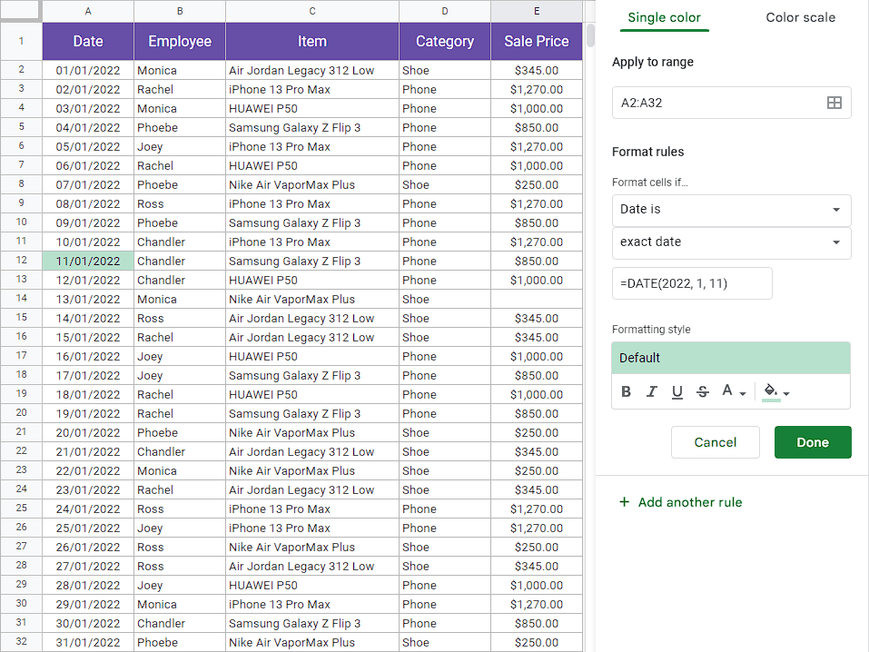 Mastering Borders: Google Sheets Conditional Formatting - Powerful ...